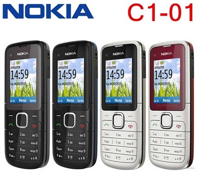 Nokia C Series C1-01 - Warm gray (Unlocked) Cellular Phone for sale ...