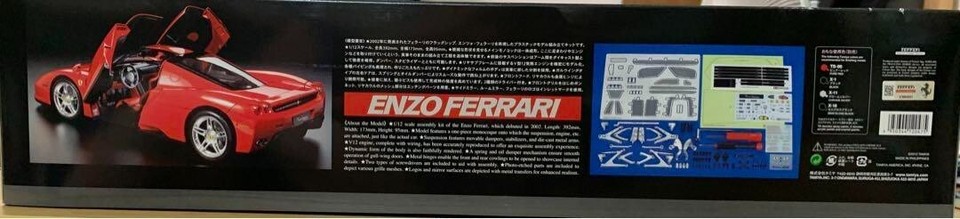 Tamiya 1:12 'Enzo Ferrari ' 12047 model Kit - new in Box | eBay