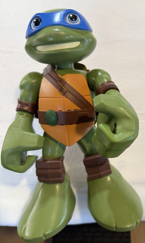 Teenage Mutant Ninja Turtle Talking & Punching Action 12” Leonardo | eBay