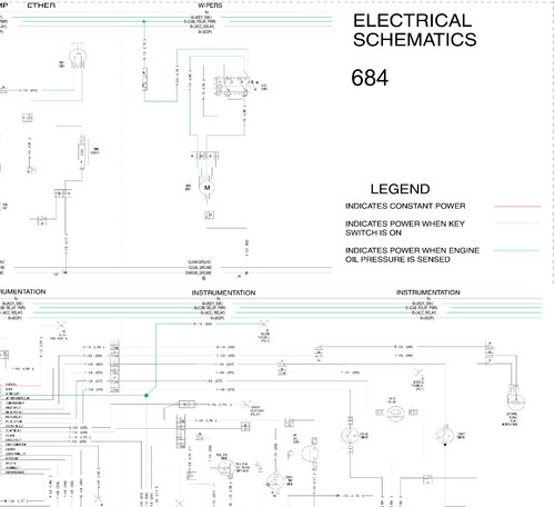 CASE IH TRACTORS 684 Electrical Wiring Diagram Manual | eBay