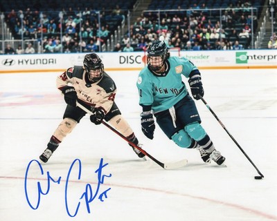 Alex Carpenter signed New York PWHL Women's hockey 8x10 photo ...