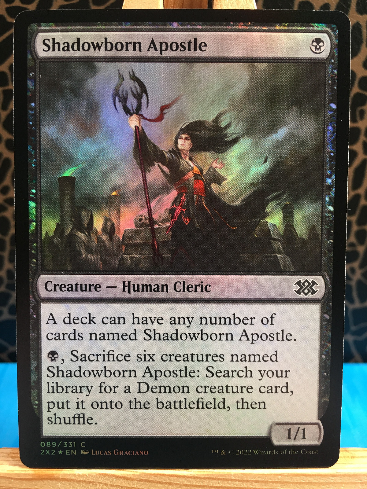 MTG - Shadowborn Apostle. Double Masters 2022. Foil Common Creature ...