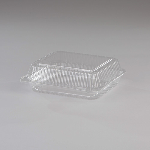 OPS Plastic Food Container Clear 7" L x 6" W x 2.625" D (Inside)| 250 ...
