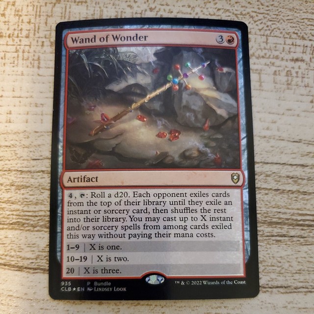 MTG Wand of Wonder Unique & Misc. Promos 935 Foil Promo for sale online ...