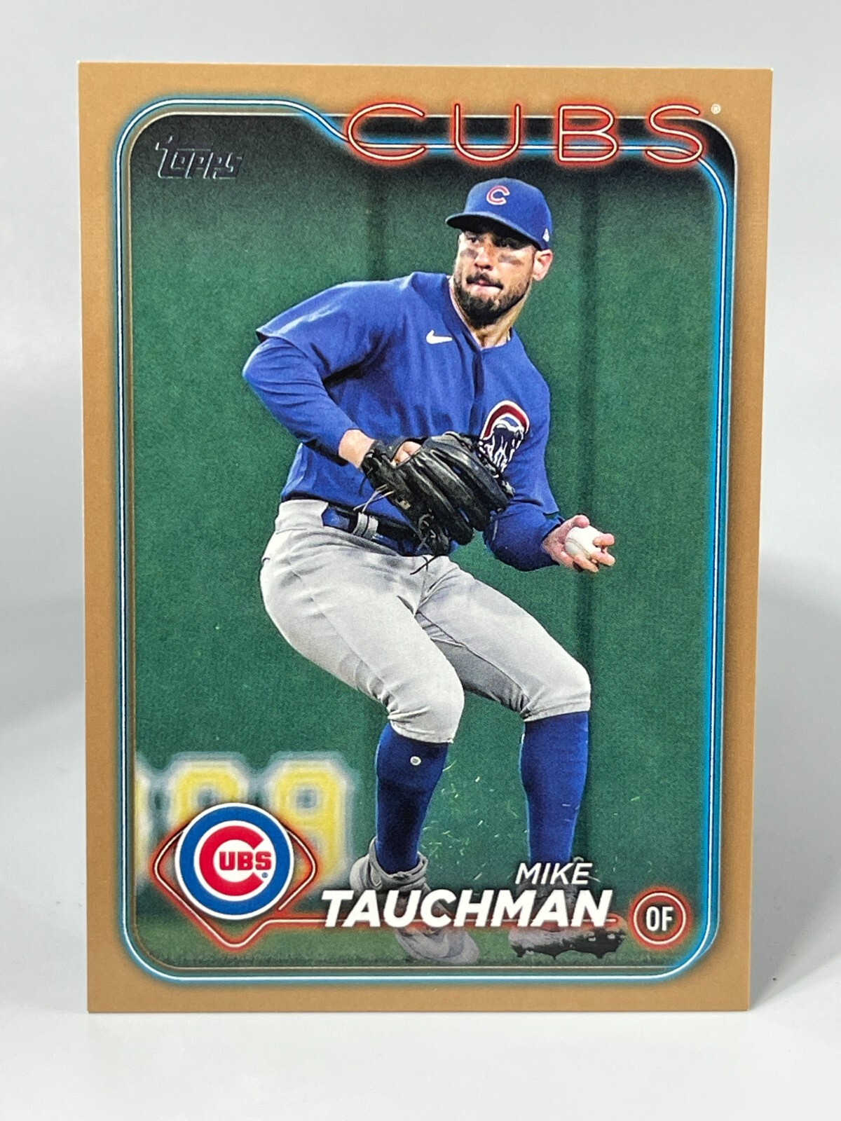 2024 Topps Series 2 MIKE TAUCHMAN Chicago Cubs #540 Gold Border /2024 ...