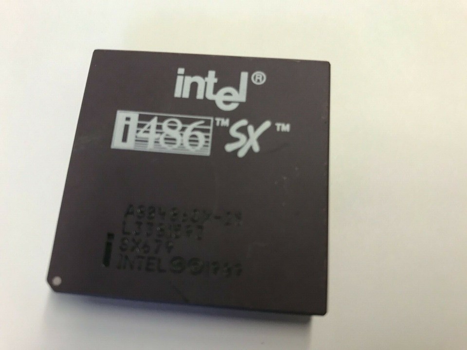 Intel SX679 i486/25MHz SX CPU A80486SX-25 | eBay
