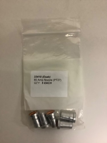 ESAB style Plasma parts number 33418 nozzle, 80A | eBay