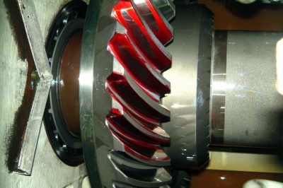 red Bearing Engineer Blue Diff gear mesh marking scraping compound ...