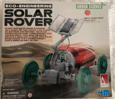 NEW Eco Engineering Solar Rover Green Science Model- Free Shipping!! | eBay