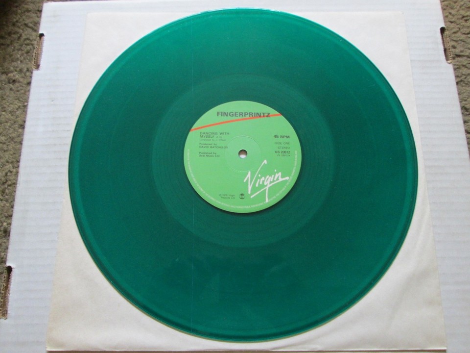 Fingerprintz import colored vinyl 12" 3-track EP | eBay