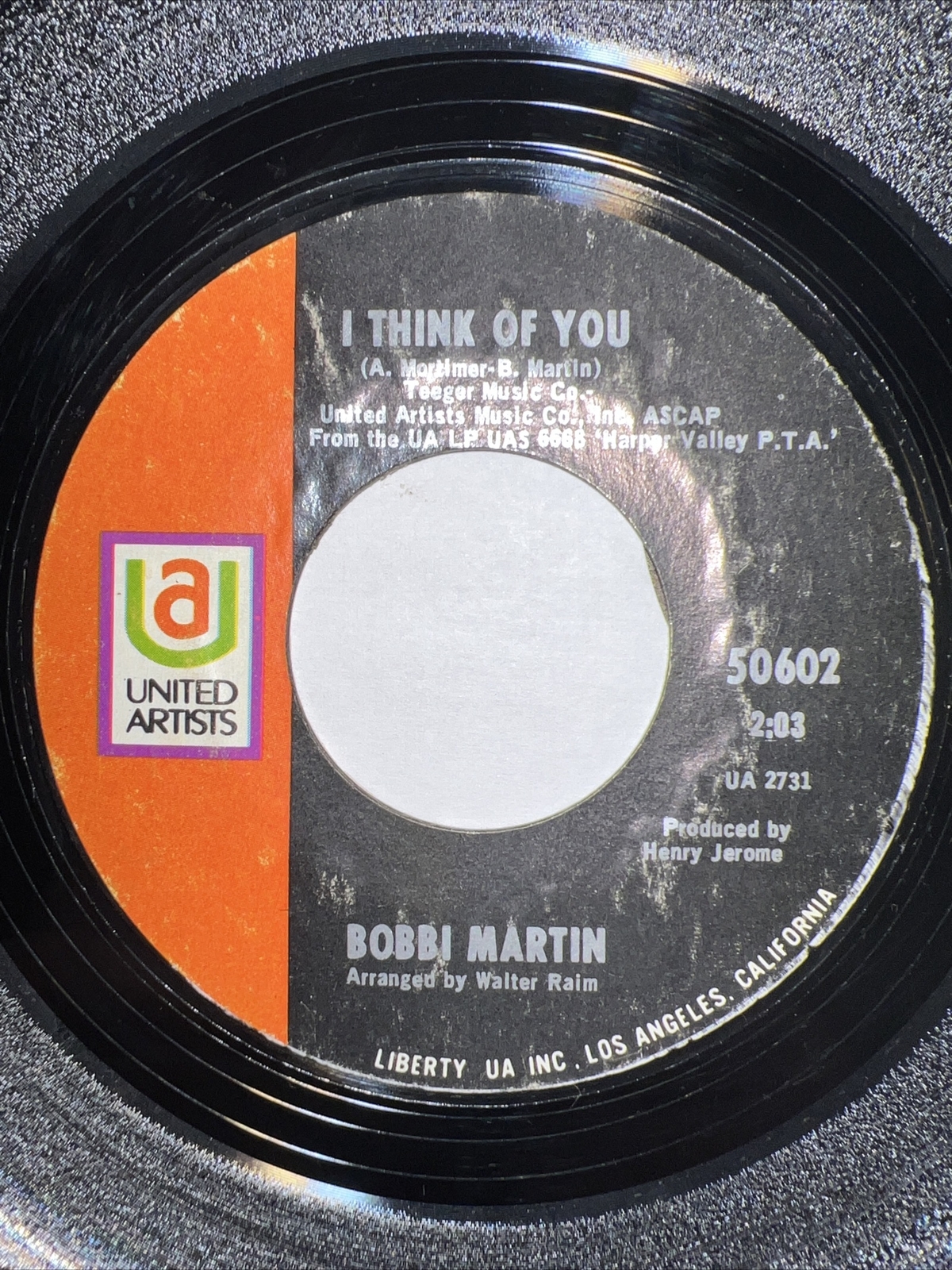 Lot x 2 BOBBI MARTIN 45 For The Love Of Him / On The Outside | eBay