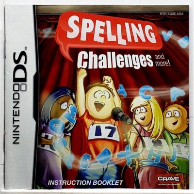 (Manual Only) Spelling Challenges Nintendo DS Pristine Authentic | eBay