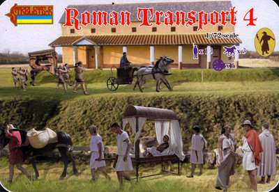 Strelets Models 1/72 ROMAN TRANSPORT with LITTER Set 4 Figure Set | eBay