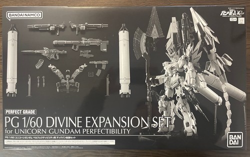 PG Unicorn Gundam Perfectibility Divine Expansion Set Bandai Authentic ...