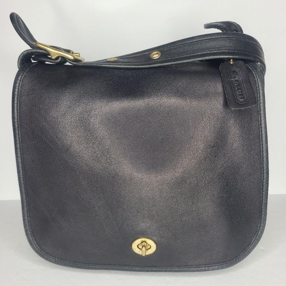 Vintage Coach Stewardess Bag 9525 Shoulder Bag Messen… - Gem