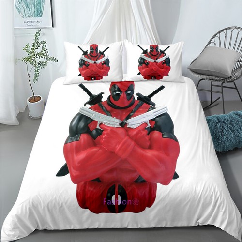 Deadpool Spear Doona/Duvet/Quilt Cover Set Queen/Single/Double/King ...