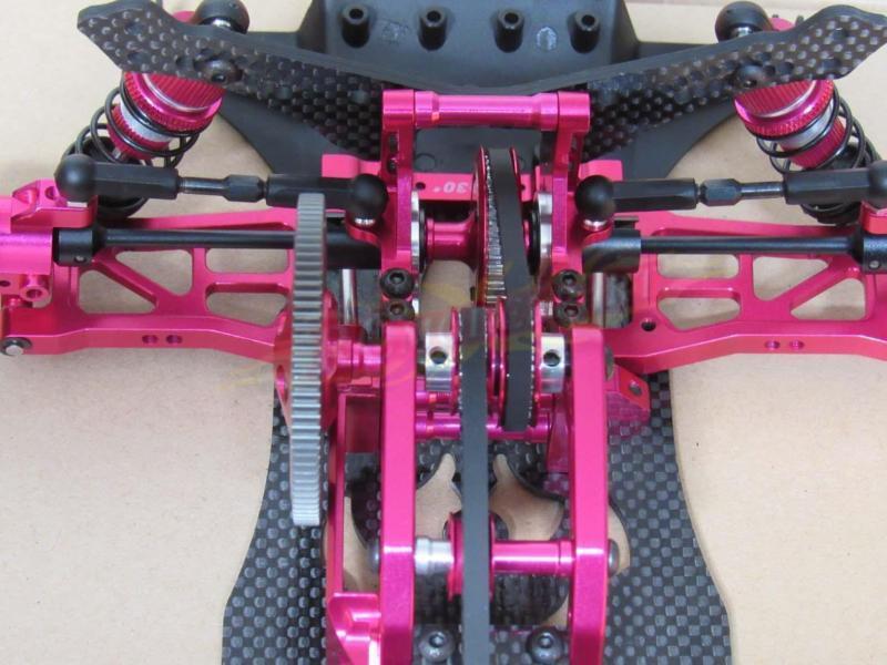 1/10 Alloy & Carbon SAKURA D4 AWD Drift Racing Car Frame Body Chassis # ...