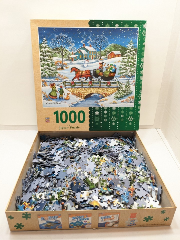 Over The River Master Pieces 1000 Piece Puzzle Master Pieces Bonnie White PS3 | eBay