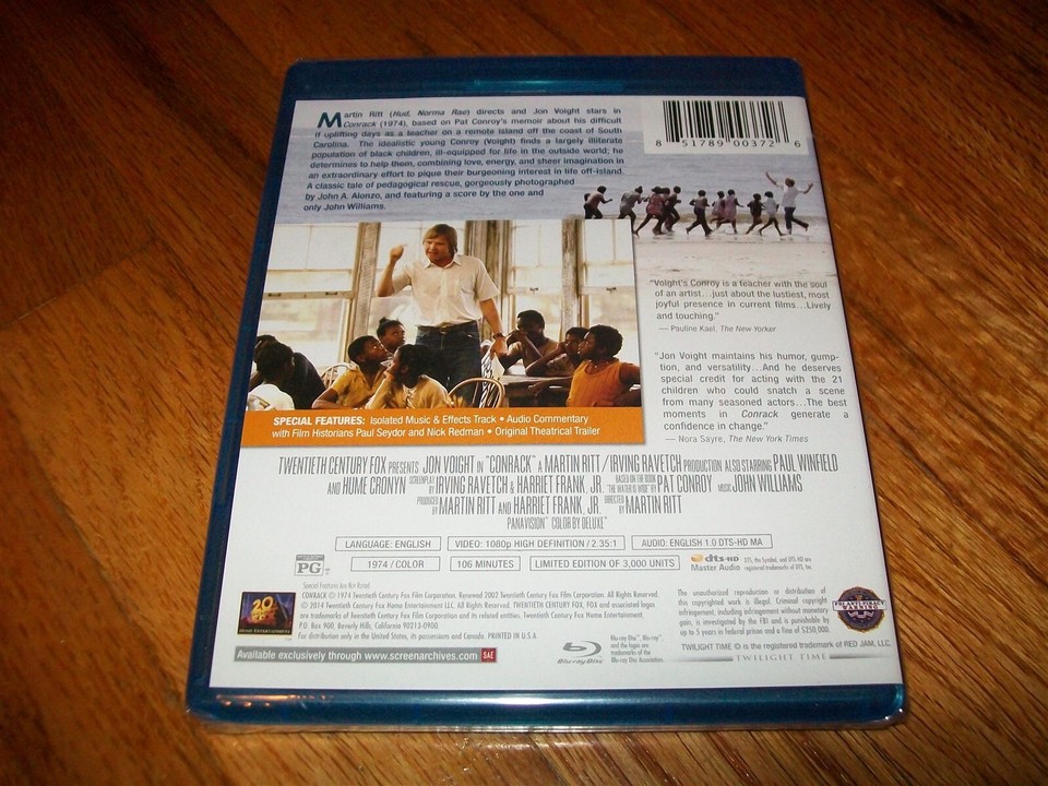 CONRACK Twilight Time Blu Ray EXCELLENT CONDITION VERY RARE JON VOIGHT ...