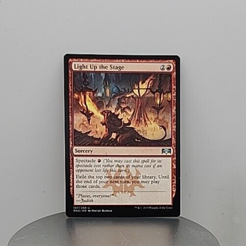 MTG Light Up the Stage Ravnica Allegiance 107/259 Regular Uncommon | eBay