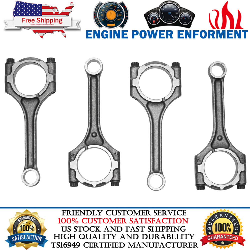 4pcs Connecting Rod 23510-2B010 for 2010-2018 Kia Soul Rio Hyundai ...