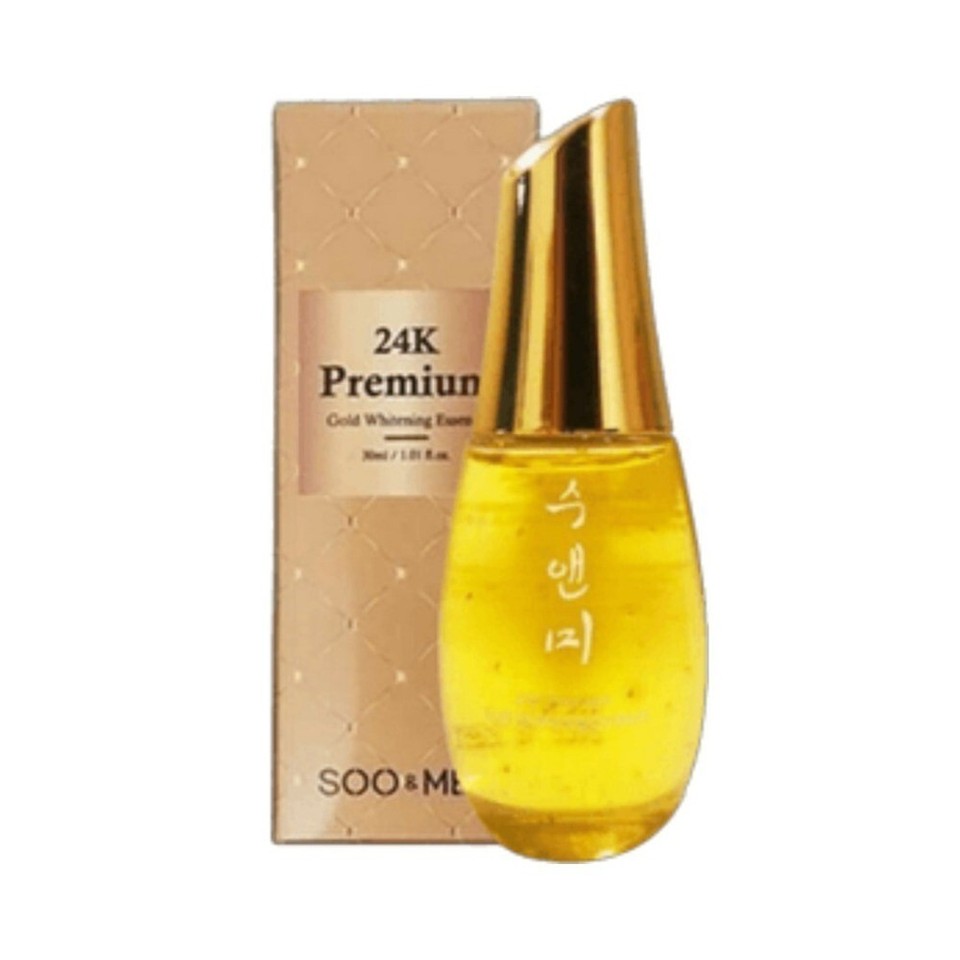 SOO&MEE 24K Premium Gold Whitening Essence 30ml/ 1.01fl.oz. Made In ...