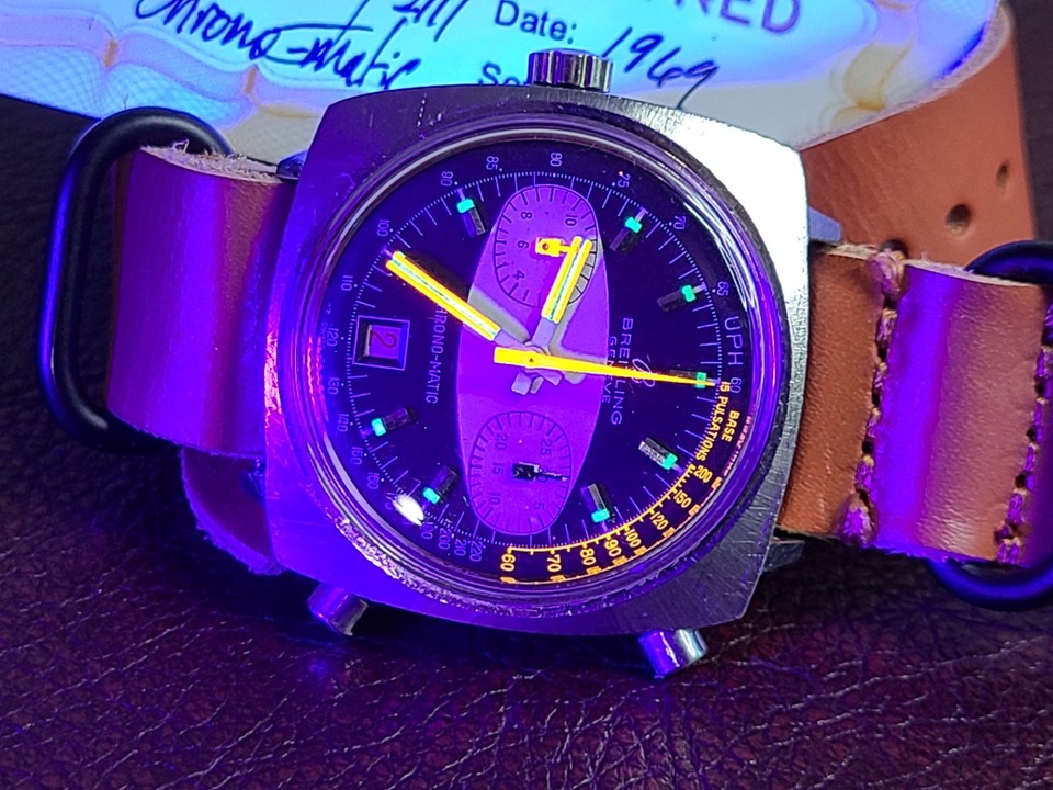 Vintage BREITLING Chrono-Matic 2111 Calibre 11 Chronograph Automatic ...