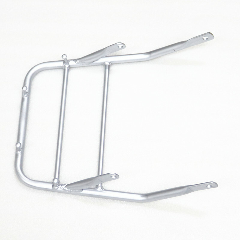 Rear Luggage Rack Silver Bracket Carrier For Large Tank Yamaha TTR250 ...