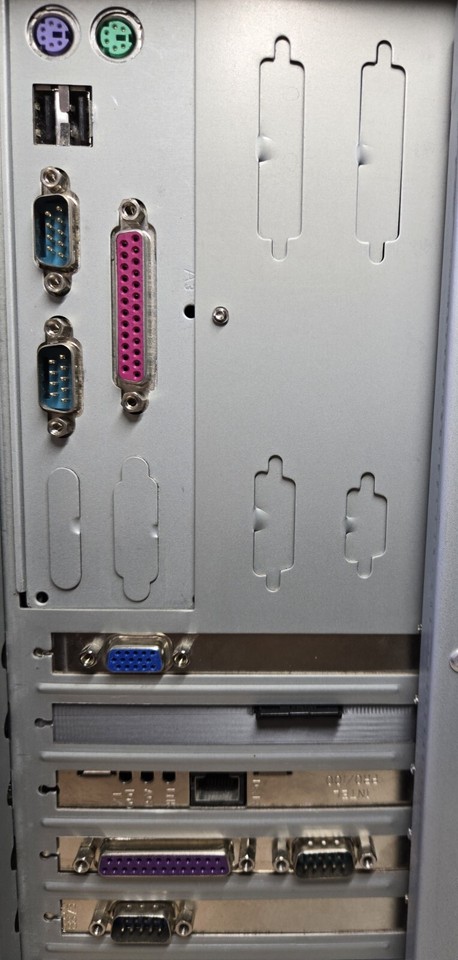 Windows 98 DOS Computer 2 16 Bit ISA Slots 4 COM 2 LPT Industrial CNC ...