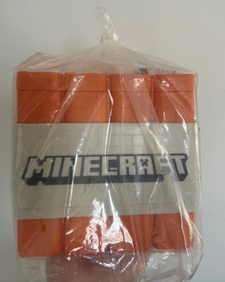 Minecraft Movie TNT popcorn bucket | eBay