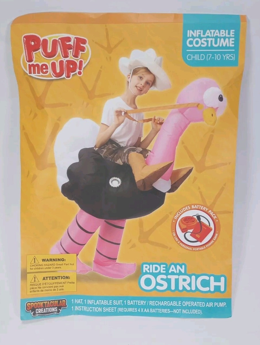 Ostrich Riding Costume Adult Ostrich Inflatable Costumes Party Stage