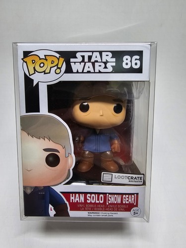 Han Solo (Snow Gear) Funko Pop Star Wars 86-Loot Crate Exclusive-with ...