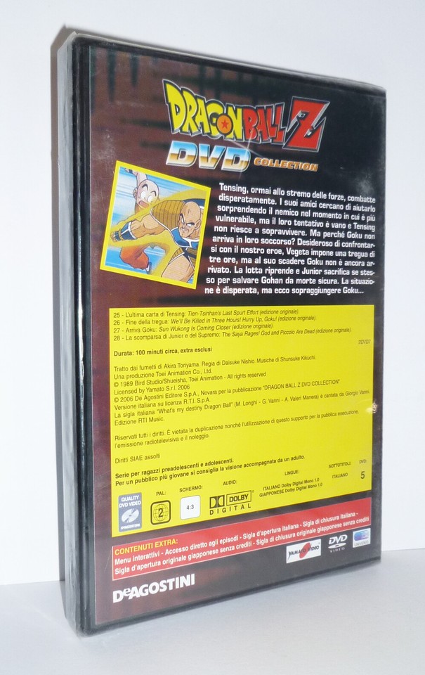Dragonball Z Dvd Collection - Vol. 7 - Episodes 25/28 - Yamato - Sealed ...