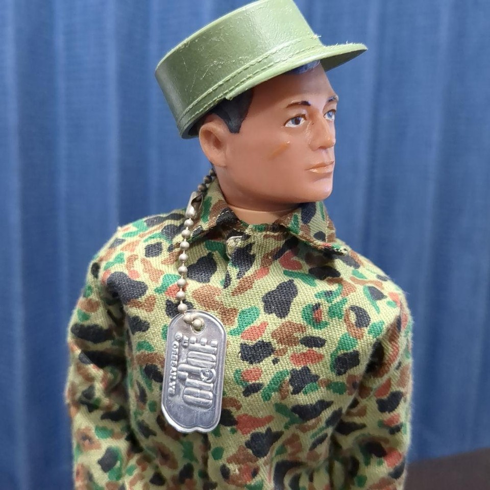 GI Joe Hasbro the 60s Action Soldier Action Marine Rare Vintage Used ...
