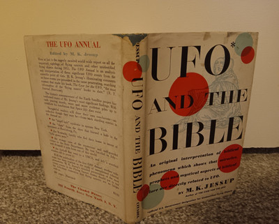 UFO and The Bible By M.K. Jessup First Edition HCDJ | eBay