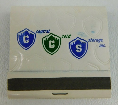 Central Cold Storage Inc CCS Miami Florida Full Unstruck Vintage ...