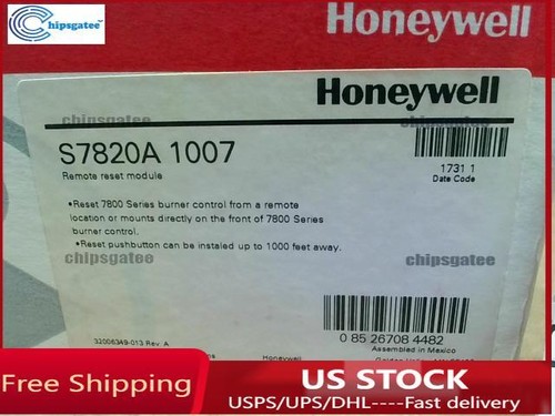 Honeywell S7820A1007 Remote Reset Module Burner Control 12VDC S - New ...