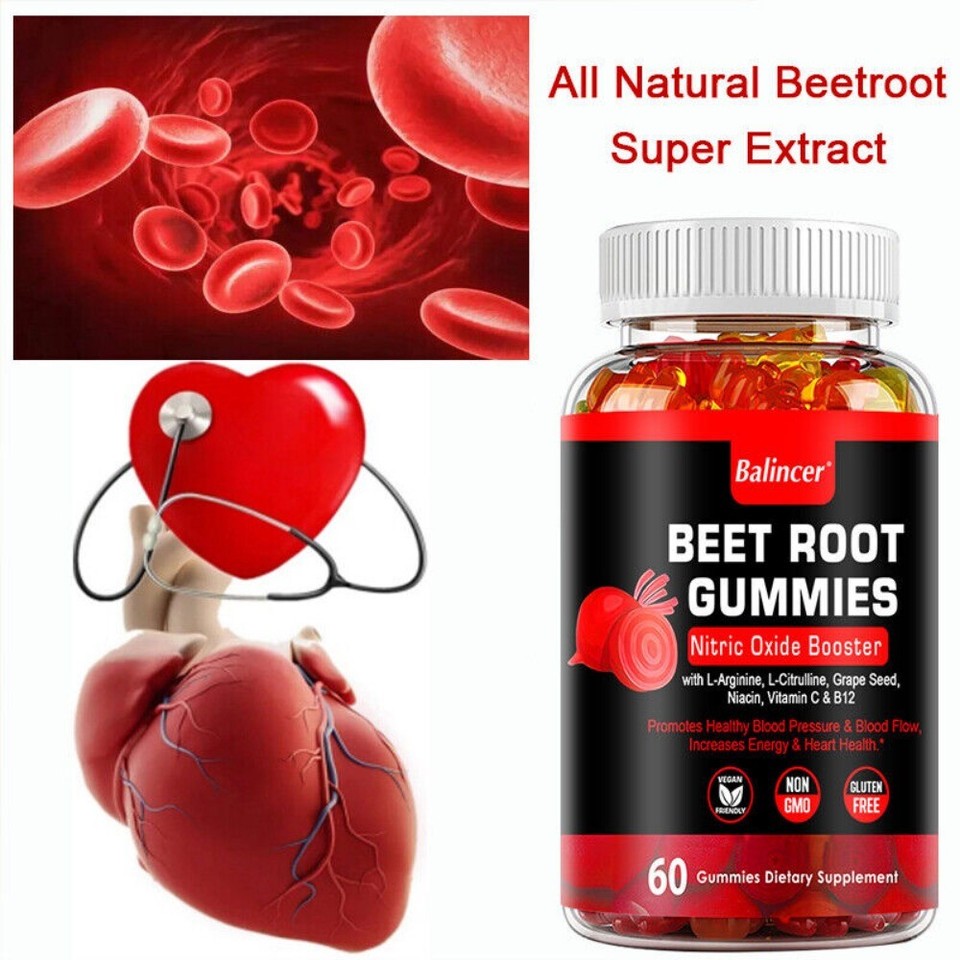 Beetroot Extract 1000 Mg Gummies High Strength Vegan More Strength ...