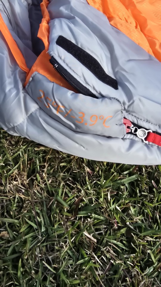 Orange Mummy Coleman Silverton 25 Sleeping bag , Degrees 82” x 32” | eBay