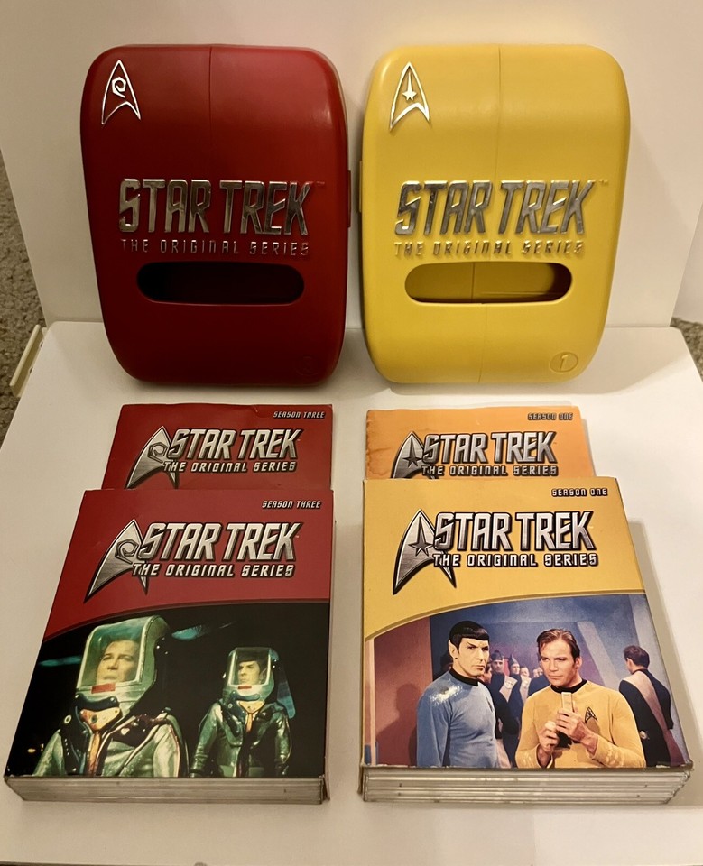 Star Trek The Original Series Seasons 1 & 3 Remastered DVD Set | eBay