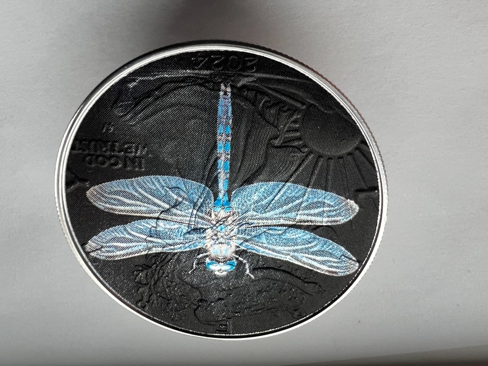 Dragonfly - Limited Edition American Silver Eagle 1oz. .999 Silver ...