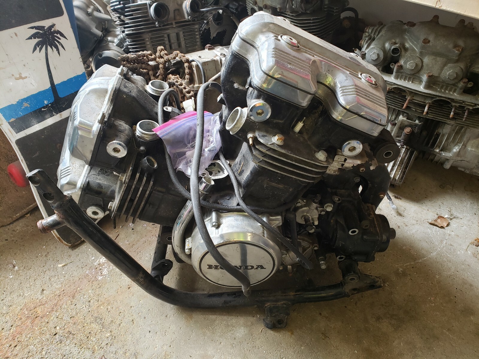 1984 Honda VF700S VF700 complete Engine motor assembly original - for ...