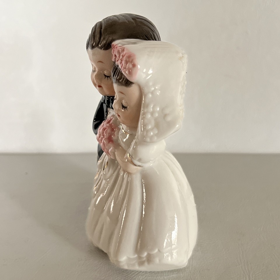Vintage Porcelain Bride And Groom Cake Topper | eBay
