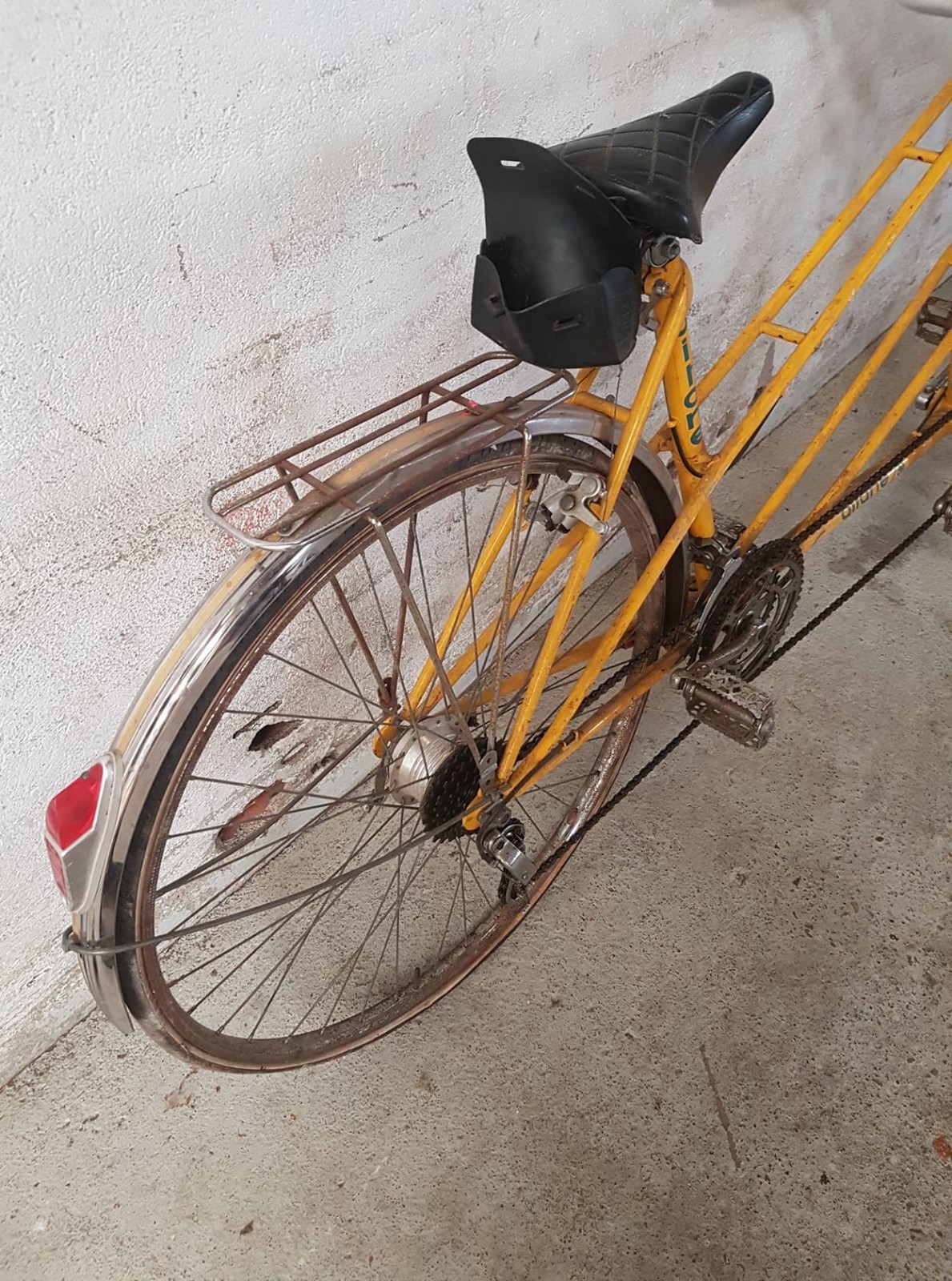 Vélo tandem bicyclette cycles GITANE vintage dans son jus à restaurer ...