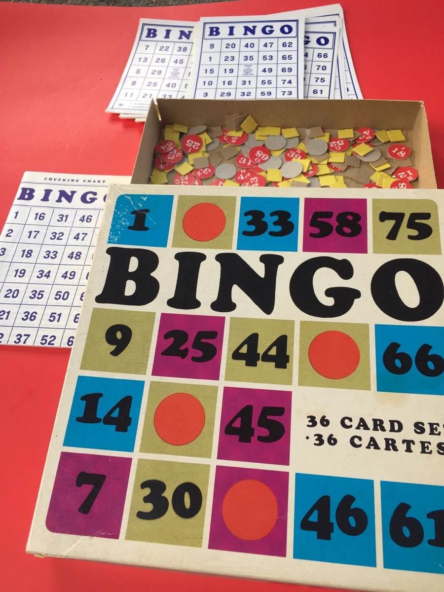 Vintage Bingo Cards