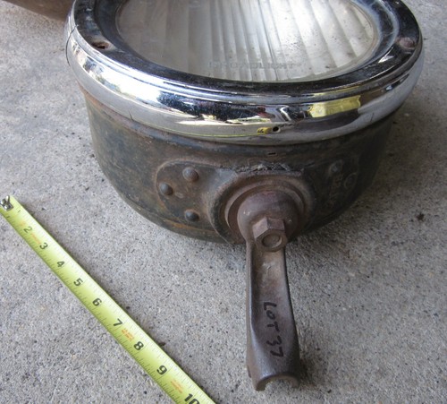 1925 -1927 Hupmobile ? E&J Drum Headlight Broadlight Lens Orig Hot Rod ...