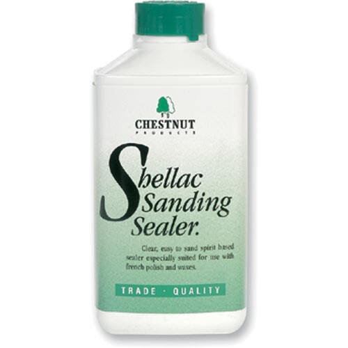 CHESTNUT PRODUCTS SSS500 Woodworking Shellac Sanding Sealer , 500ml ...