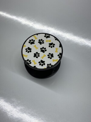 Dog Print And Bone Phone Holder | eBay