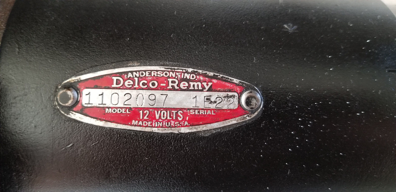 1958-1962 Chevy V8 Delco Remy Generator 1102097 1E22 RESTORED ...