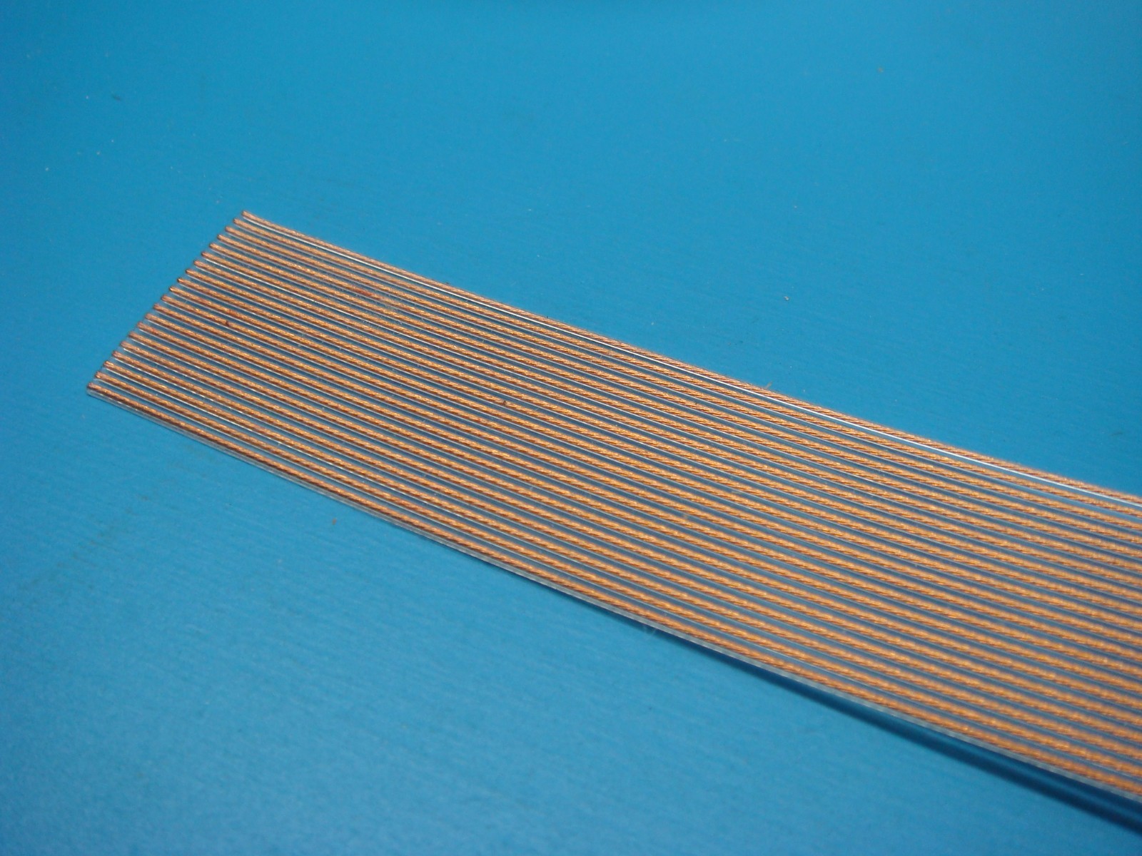 (1) TEMP-FLEX F2607B-20-050-N M49055/11-21 FEP HIGH TEMP FLAT RIBBON ...